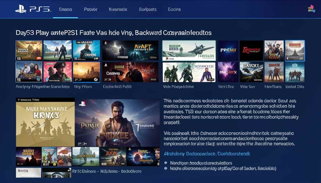 Can You Play PS3 Games on PS5 Compatibility and Streaming